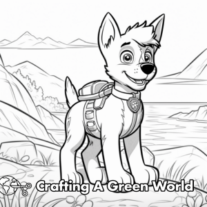 Paw Patrol Coloring Pages - Free & Printable!