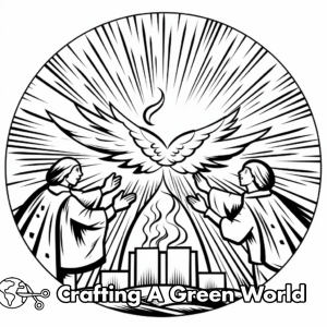Pentecost Coloring Pages - Free & Printable!