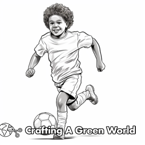 Realistic Football Coloring Pages - Free & Printable!