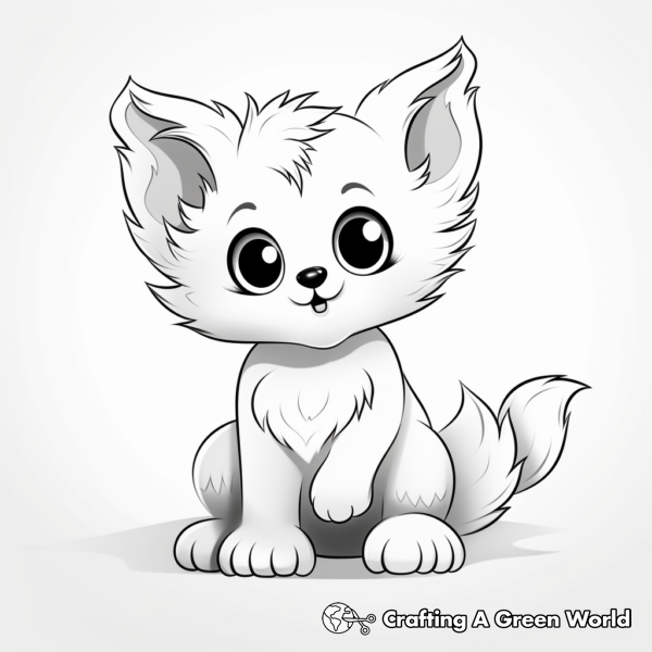 Baby Fox Coloring Pages - Free & Printable!