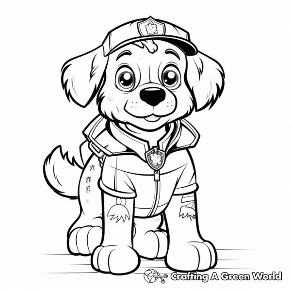Police Dog Coloring Pages - Free & Printable!