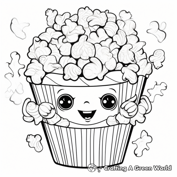 Corn Coloring Pages - Free & Printable!