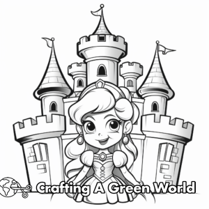Princess Peach Coloring Pages - Free & Printable!