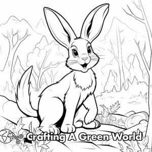 Year Of The Rabbit Coloring Pages - Free & Printable!