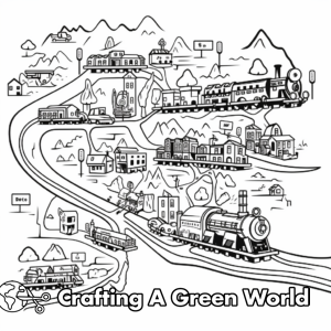 Map Coloring Pages - Free & Printable!