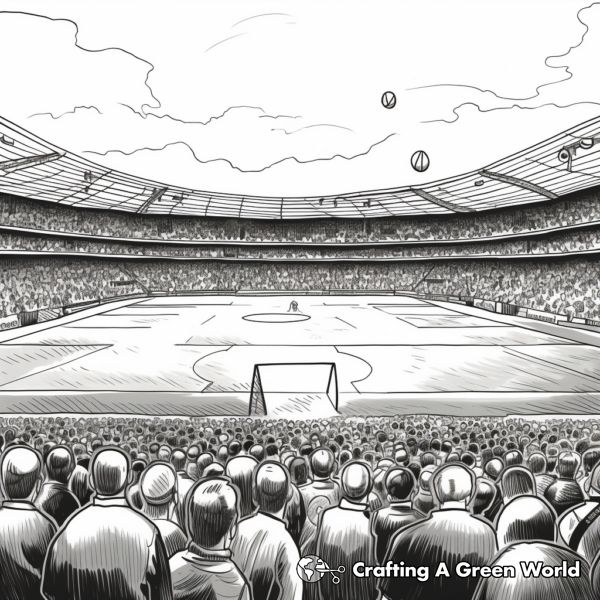 Realistic Football Coloring Pages - Free & Printable!