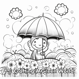 Hello Spring Coloring Pages - Free & Printable!