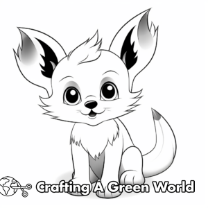 Baby Fox Coloring Pages - Free & Printable!