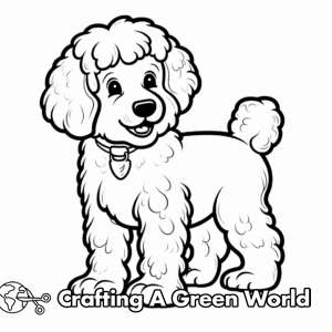 Poodle Coloring Pages - Free & Printable!