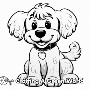 Poodle Coloring Pages - Free & Printable!