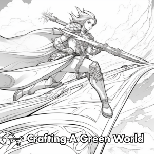 The Legend of Zelda Coloring Pages - Free & Printable!