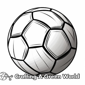 Realistic Football Coloring Pages - Free & Printable!