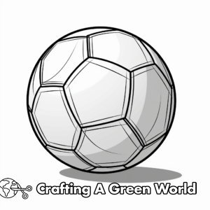 Realistic Football Coloring Pages - Free & Printable!