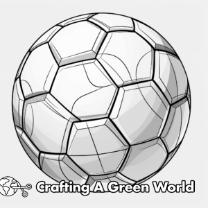 Realistic Football Coloring Pages - Free & Printable!
