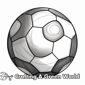 Realistic Football Coloring Pages - Free & Printable!