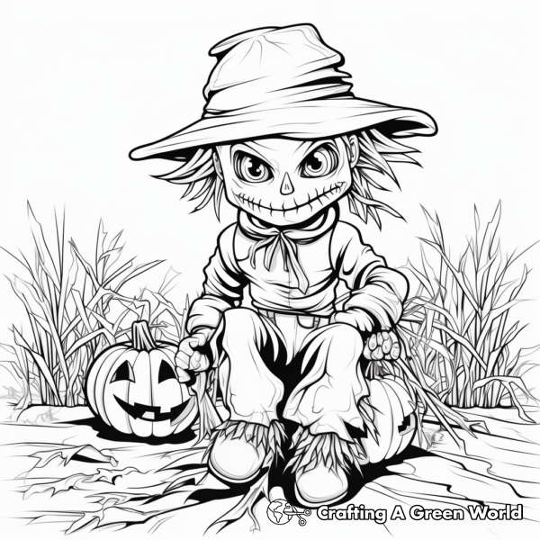 Horror Coloring Pages - Free & Printable!