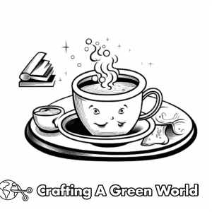 Coffee Coloring Pages - Free & Printable!