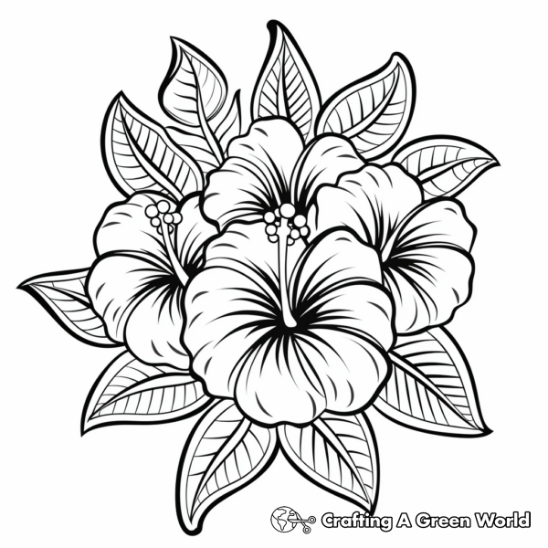Hawaiian Coloring Pages - Free & Printable!