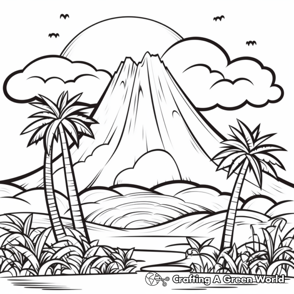 Hawaiian Coloring Pages - Free & Printable!