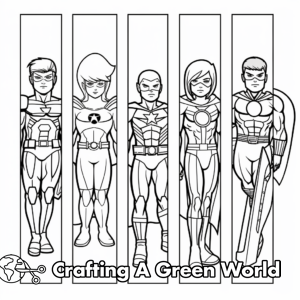 Bookmark Coloring Pages - Free & Printable!