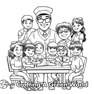 Labor Day Coloring Pages - Free & Printable!