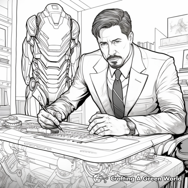 Iron Man Coloring Pages - Free & Printable!