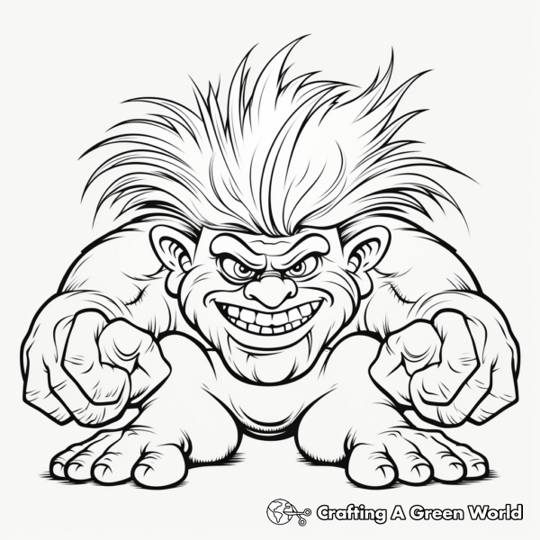 Trolls Coloring Pages - Free & Printable!
