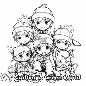 Naruto Coloring Pages - Free & Printable!