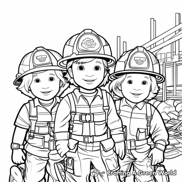 Labor Day Coloring Pages - Free & Printable!