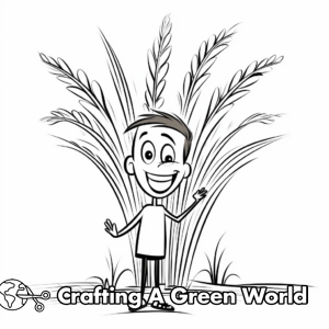 Grass Coloring Pages - Free & Printable!