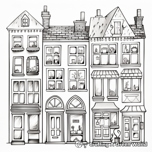 Window Coloring Pages - Free & Printable!