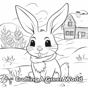 Year Of The Rabbit Coloring Pages - Free & Printable!