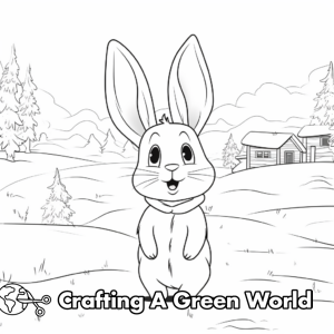 Year Of The Rabbit Coloring Pages - Free & Printable!