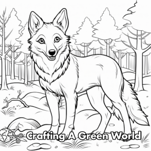 Forest Animals Coloring Pages - Free & Printable!