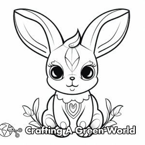 Year Of The Rabbit Coloring Pages - Free & Printable!