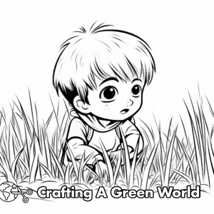 Grass Coloring Pages - Free & Printable!