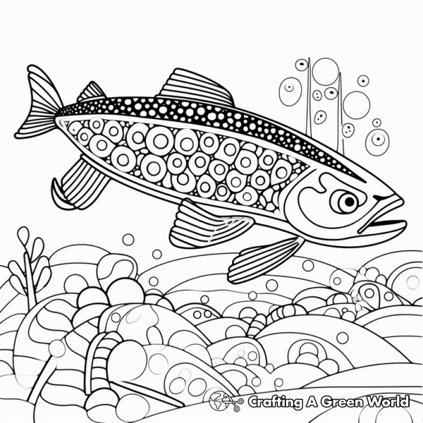 Brook Trout Coloring Pages - Free & Printable!