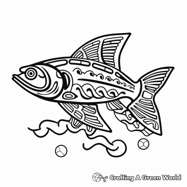 Brook Trout Coloring Pages - Free & Printable!