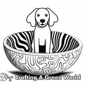 Dog Bowl Coloring Pages - Free & Printable!