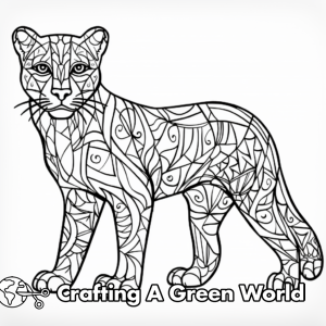 Mountain Lion Coloring Pages - Free & Printable!