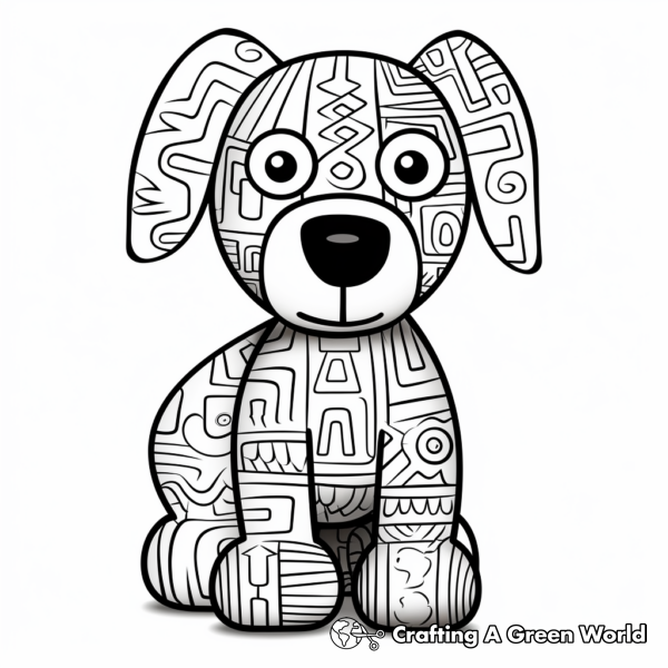 Dog Toy Coloring Pages - Free & Printable!