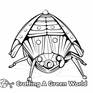 Stink Bug Coloring Pages - Free & Printable!