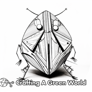 Stink Bug Coloring Pages - Free & Printable!