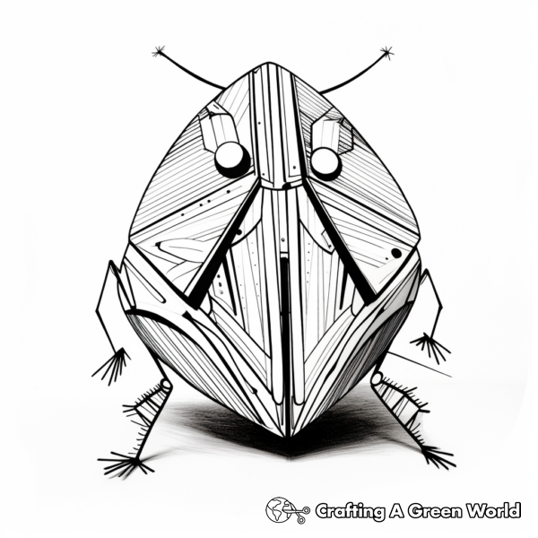 Stink Bug Coloring Pages - Free & Printable!