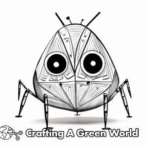 Stink Bug Coloring Pages - Free & Printable!