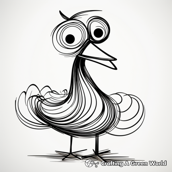 Yellow Duck Coloring Pages - Free & Printable!