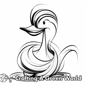 Yellow Duck Coloring Pages - Free & Printable!