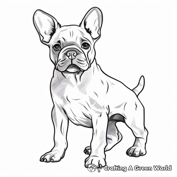 French Bulldog Printable Coloring Pages - Free & Printable!