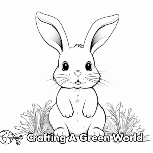 White Rabbit Coloring Pages - Free & Printable!