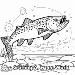 Brook Trout Coloring Pages - Free & Printable!